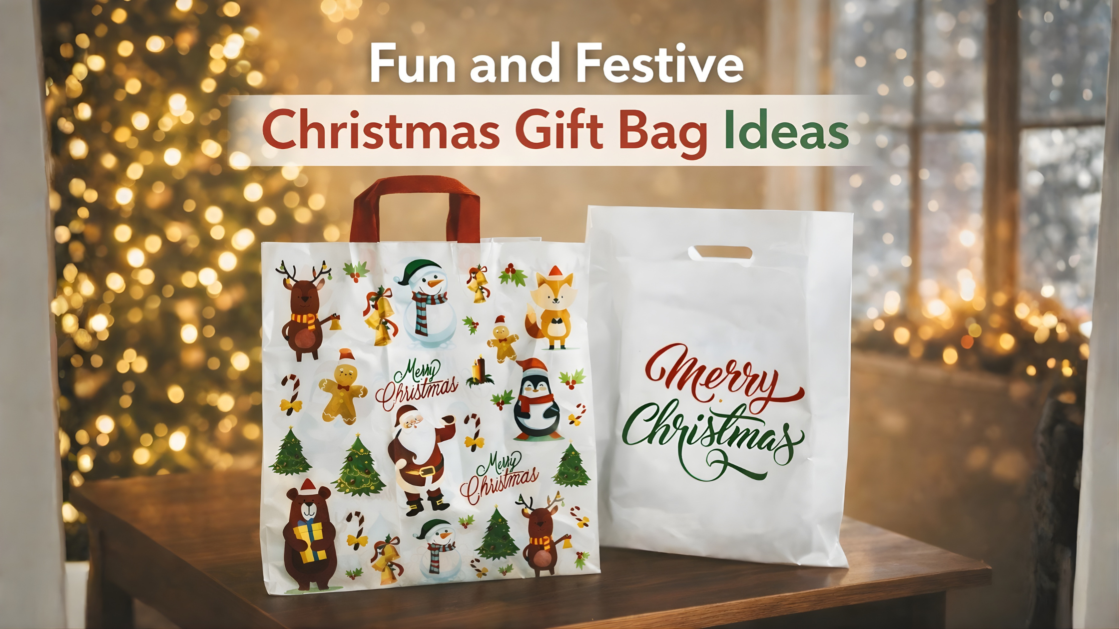 Large Christmas Gift Bags: Perfect for Wrapping Big Holiday Surprises ...