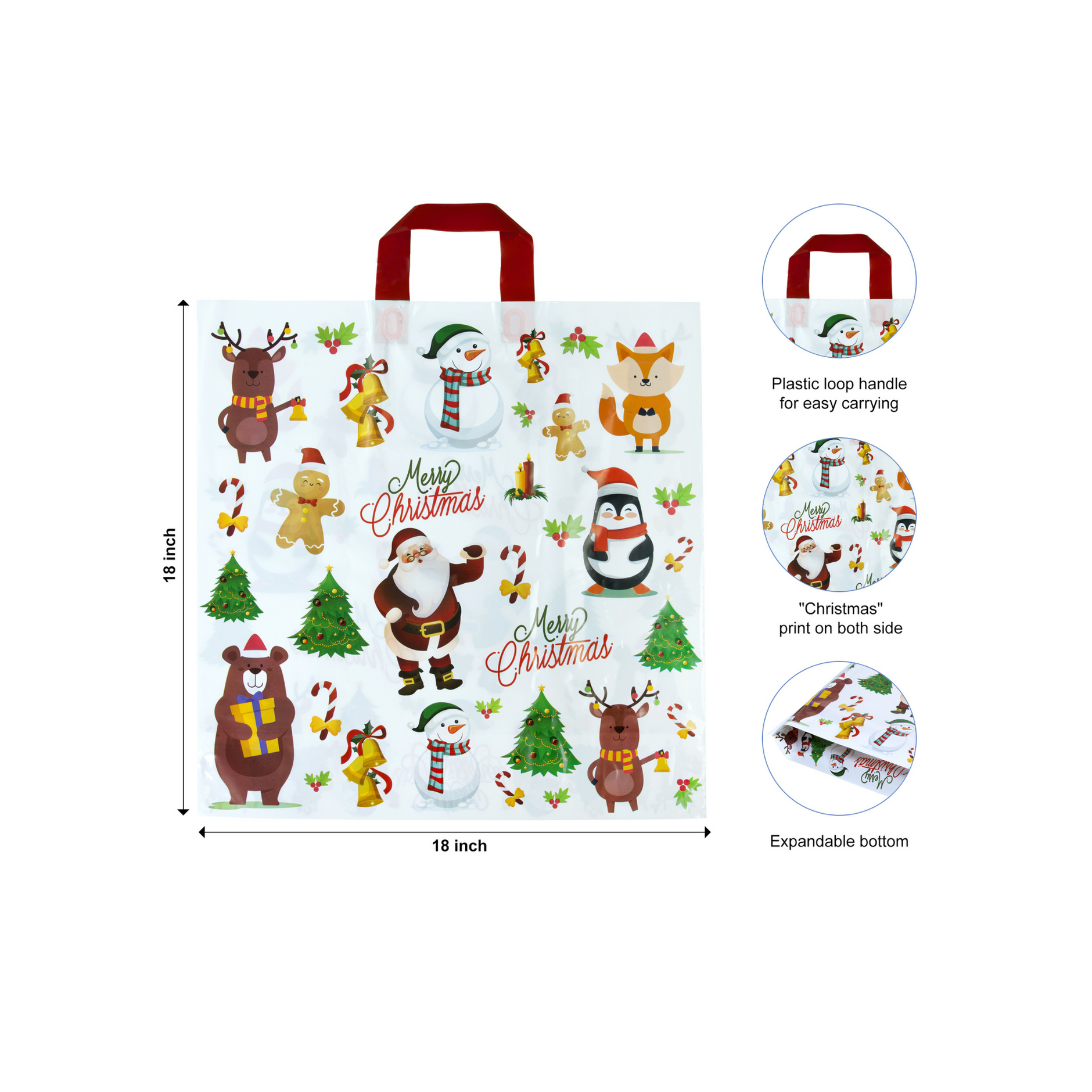 SHOPPING BAGS | Reusable & Customizable Plastic Merchandise Bags Retail ...